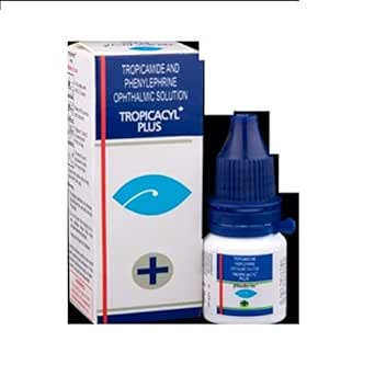 Tropicacyl Plus - Bottle of 5ml Eye Drops : Amazon.in: Health ...