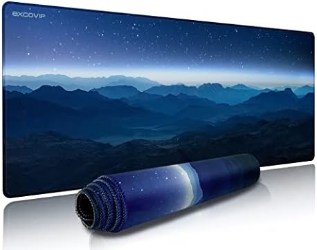 excovip Large Gaming Mouse Pad,Large Stable Rubber Base Mousepad with ...