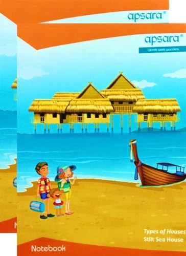 Apsara Exercise Notebook 24 x 18cm 3 in 1 (Single Line + Four line ...