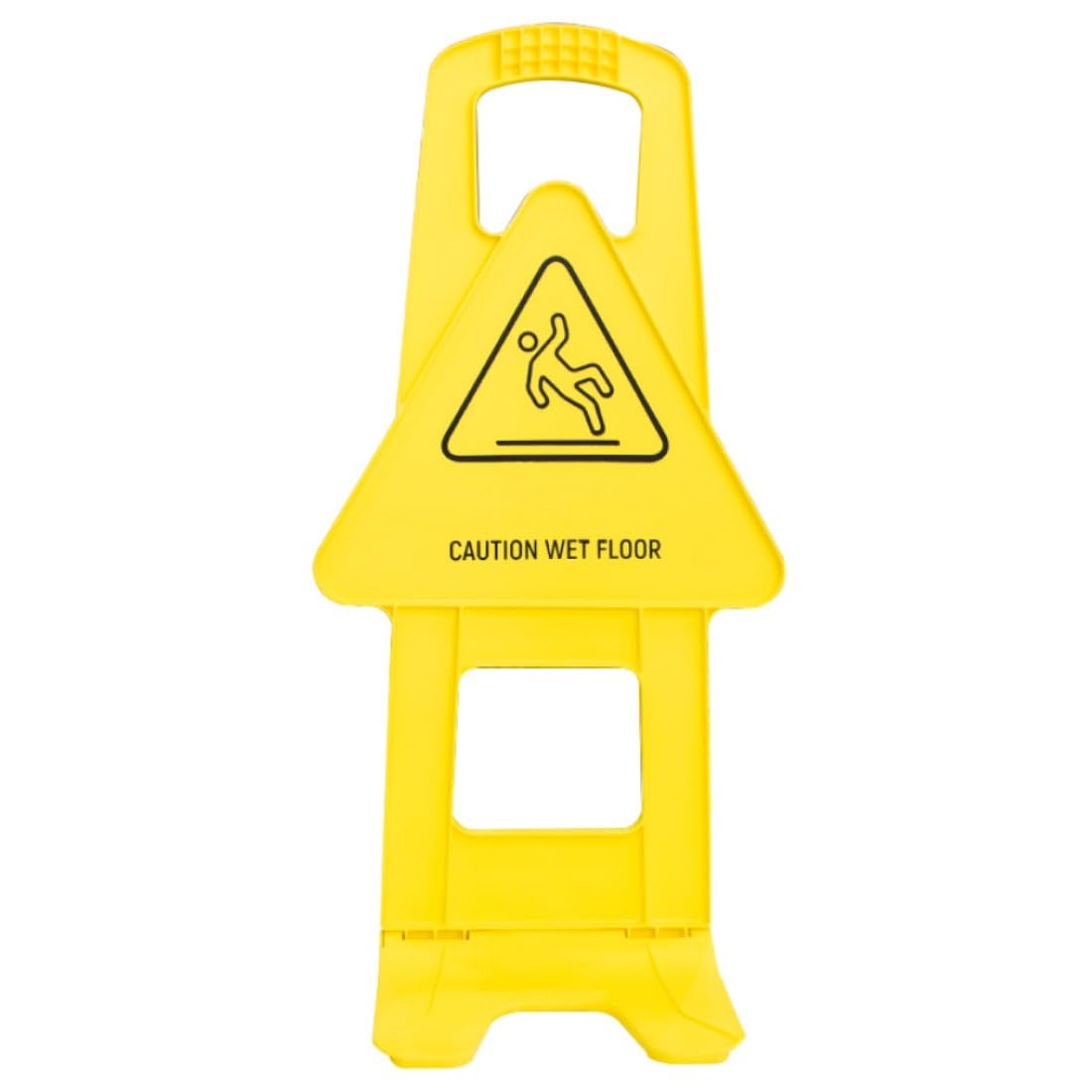 Caution Wet Floor Sign | Freestanding and Easy to Read Plastic Slippery ...