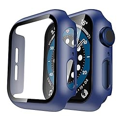 Amazon.com: TAURI 2 Pack Hard Case Compatible for Apple Watch SE/Series ...