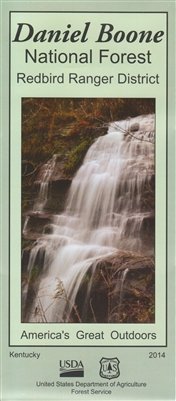Amazon.com: Daniel Boone National Forest - Redbird Ranger District Map ...