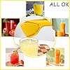 Amazon.com: iStarcas Lemon Squeezer, Effective at Squeezing Out Juice, Easy-to-Use, Very Sturdy ...