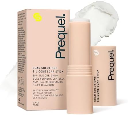 Amazon.com : Prequel Skin Scar Solutions 60% Silicone Scar Stick. Thick ...