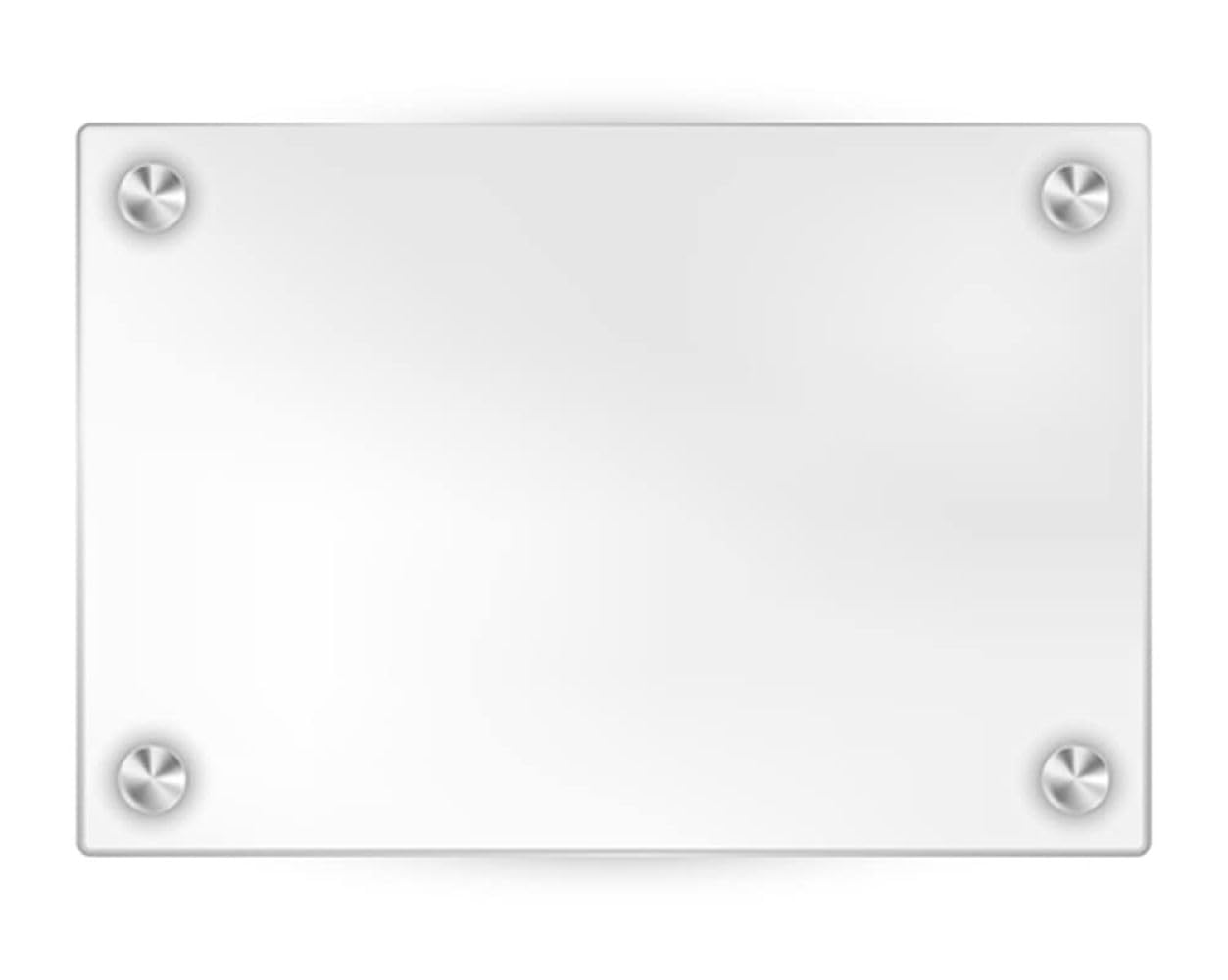worison A4 Size Acrylic Transparent Sandwich Sheet Board – Great for ...