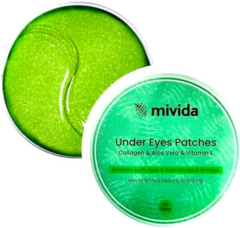 Amazon.com : Collagen Under Eyes Patches With Aloe Vera (60 PCS) | For ...