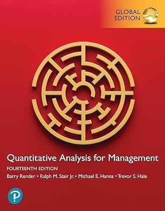Quantitative Analysis for Management, Global Edition: Barry Render: Amazon.com: Books