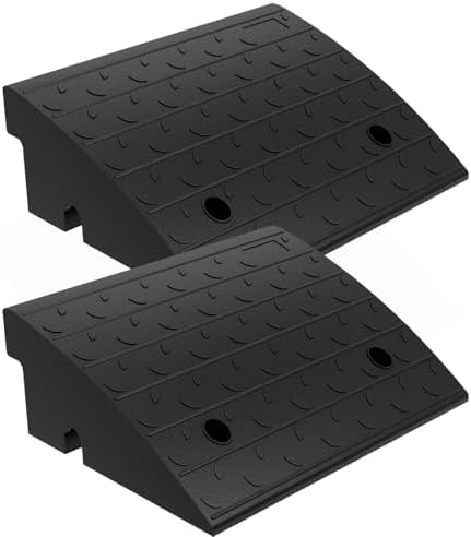 Amazon.com: BISupply Curb Ramps for Driveway Ramps for Low Cars, Car ...