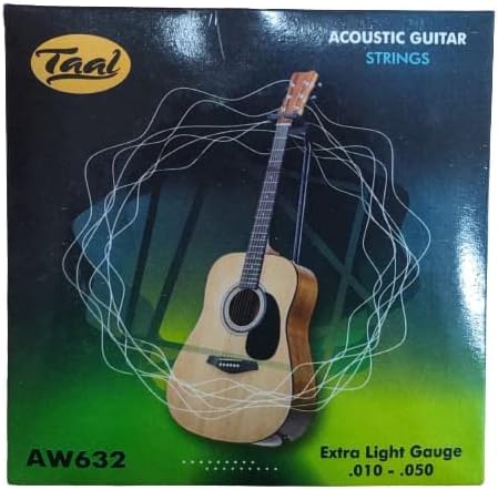 GUITAR (ACOUSTIC) STRINGS. TAAL BRAND GUITAR STRINGS. : Amazon.in ...