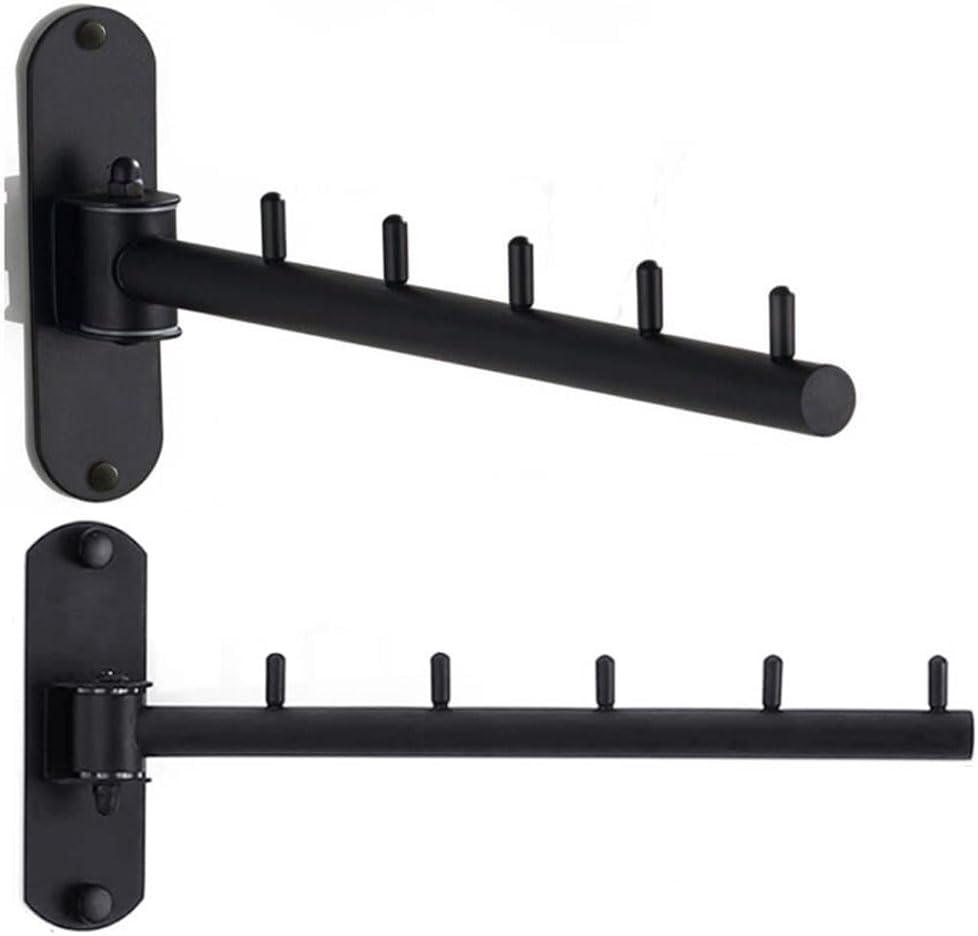 Amazon.com: Stainless Steel Swing Arm Hanger, Folding Wall Mounted ...