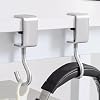 Amazon.com: KALIONE 2 Packs Desk Mount Bag Hook Holder Hook Desk Hook ...