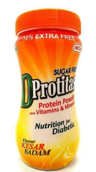 D Protitas Sugar Free Protein Powder Pack of 2 : Amazon.in: Health ...