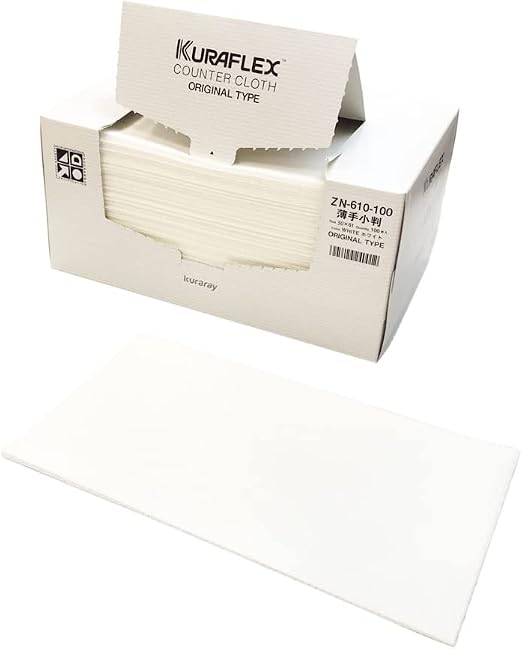 Amazon.co.jp: クラレクラフレックス(Kuraray Kuraflex) カウンタークロス ZN-610-100 100枚入 ...