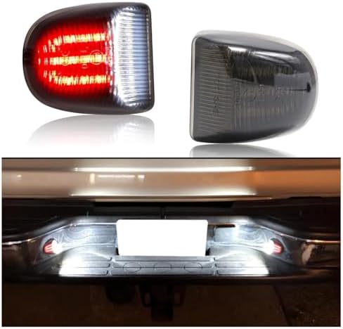 Amazon.com: LED License Plate Lights Compatible with Silverado & Sierra ...