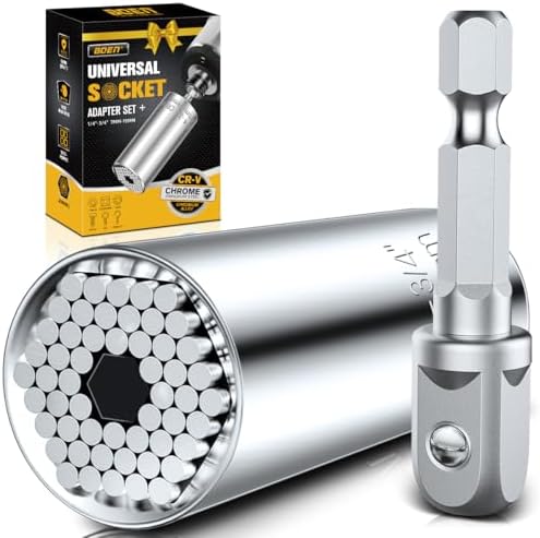 DIY Tool Kit ColumPRO 22PC Flexible Drill Bit Set - Universal Socket ...