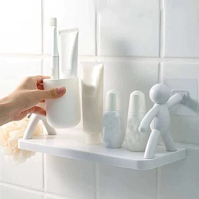 LEGACY Wall Mounted Organizer - Human Figurine - Single Piece White ...