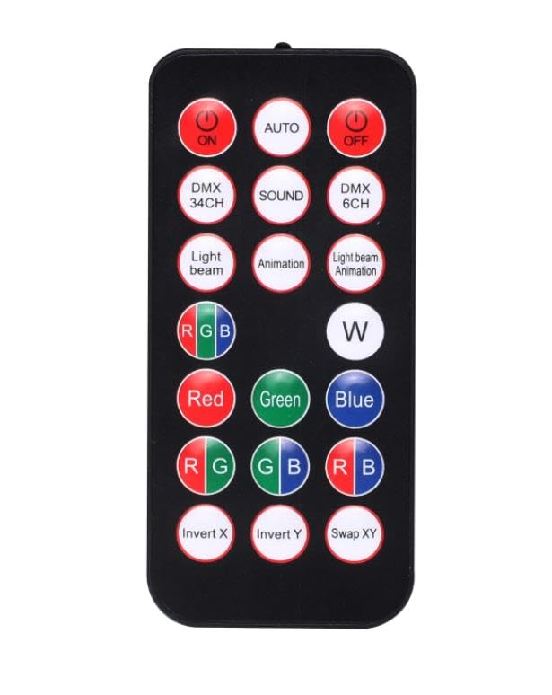 Snapklik.com : Remote Control For Stage Animation & Beam Light