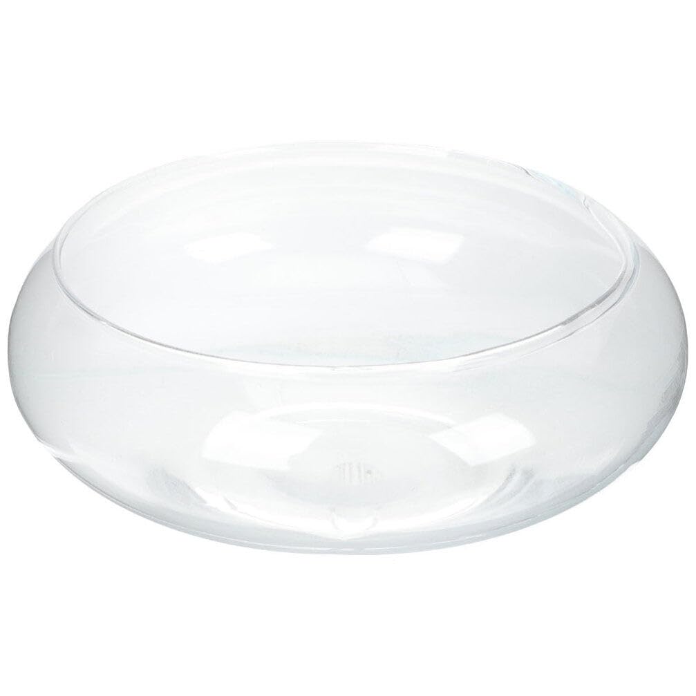 Amazon.com: Happyyami Glass Fish Bowl Flower Glass Vase Bowl Clear Wide ...