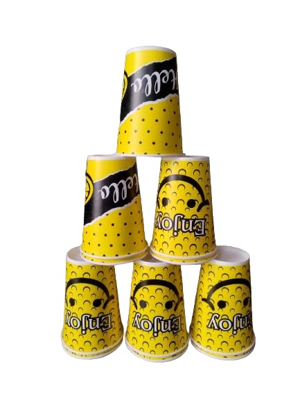 Buy 300 ML Juice Cold Drink Water and Hard Drink Hard Paper Glass ...