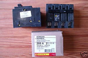 Square D HOM2150 or HOM2200 4 Pole Main Circuit Breaker: Amazon.com ...