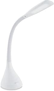 OttLite Creative Curves LED Desk Lamp, White, with Adjustable Neck - 4 ...