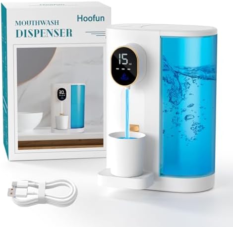 Amazon.com: Automatic Mouthwash Dispenser 20.3 oz Touchless for ...