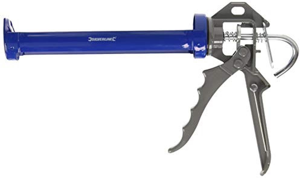 Silverline Rotating Caulking Gun 300ml (523110) : Amazon.co.uk: DIY & Tools