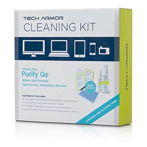 Tech Armor 120 ML Pro Cleaning Kit with ExtraMove Formula and Cleansing ...