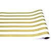 Amazon.com: Striped Table Runner - Gold Paper Table Runner for Patries ...