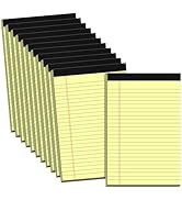 Amazon.com : Legal Pads 5x8 Small Note Pads 5x8 Notepads for Work, 6 ...