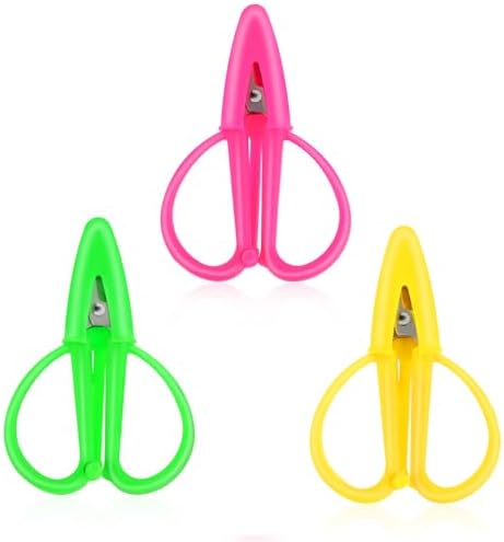 Amazon.com: Mini Scissors, 3 Pcs Multicolor Tiny Travel Scissors ...