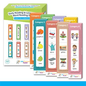Buy Preschool Kindergarten Reading Flash Cards - Learn Alphabet ...