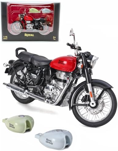 Royal Enfield J1A Matt Scale Model 1: 12 : Amazon.in: Toys & Games