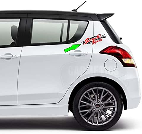 CarMetics Suzuki Sports car Sticker for Swift Baleno Brezza Ertiga ...