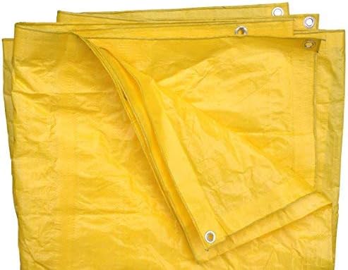 8 Ft X 10 Ft High Visibility Yellow Tarp - 3.3 Oz. - Amazon.com
