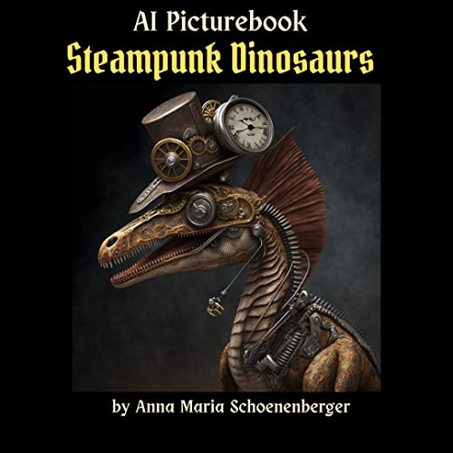 Steampunk Dinosaurs: AI Picture Book eBook : Schoenenberger, Anna ...