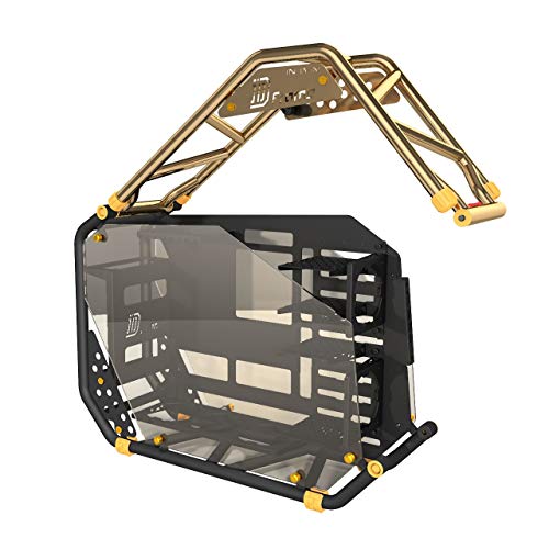 IN WIN D-Frame 2.0 BK/GO Gold/Black Motorcycle Steel Tube ATX Full ...