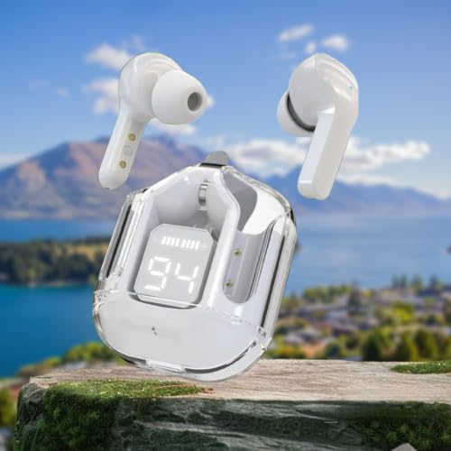Alpha Ultrapods TWS Earbud | Transparent Design, 30 Hrs Playtime with ...