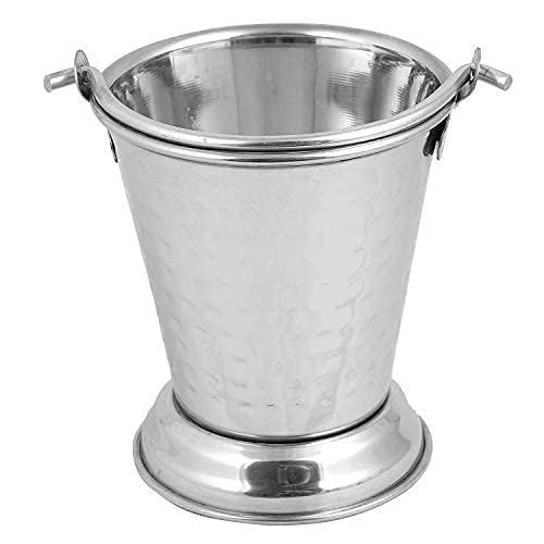 Tannu Craft Stainless Steel Mini Bucket Balti for Serving Daal ...