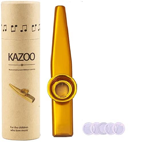 VASADIGITAL Aluminum Alloy Kazoo Flute Musical Instruments and 5 ...