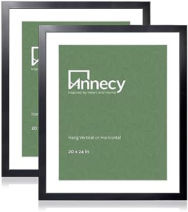 Amazon.com - Annecy 20x27 Picture Frame Black（1 Pack）, 20 x 27 Picture ...