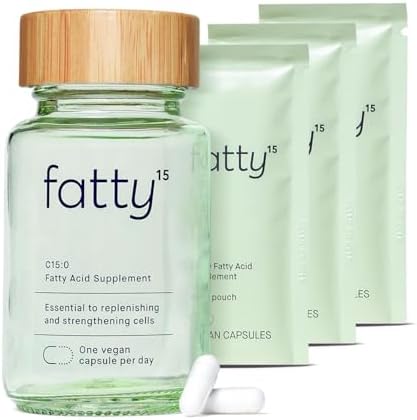 Amazon.com: Fatty15 C15:0 Pentadecanoic Acid Healthy Aging Supplement ...