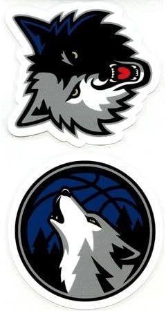 Amazon.com : Wincraft Timberwolves Decal 2 Pack : Sports Fan Automotive ...