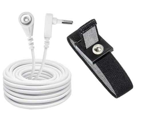 Grounding Wrist Strap Kit, Grounding Bracelet with 15 Feet - Want It All