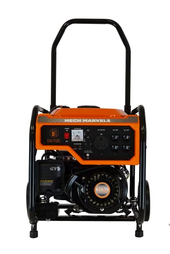 MM4350C Portable Generator, Orange - Justportablegenerators.com