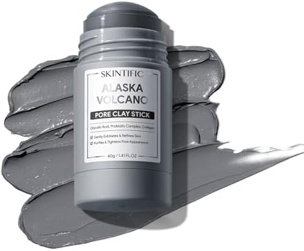 Amazon.com : SKINTIFIC Alaska Volcano Pore Clay Stick 40g Deep ...