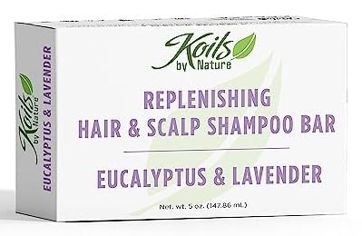 Amazon.com : Koils by Nature Replenishing Hair & Scalp Shampoo Bar ...