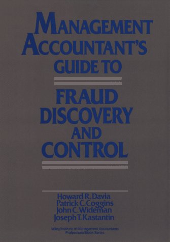Buy Management Accountant′s Guide to Fraud Discovery and Control (Wiley ...