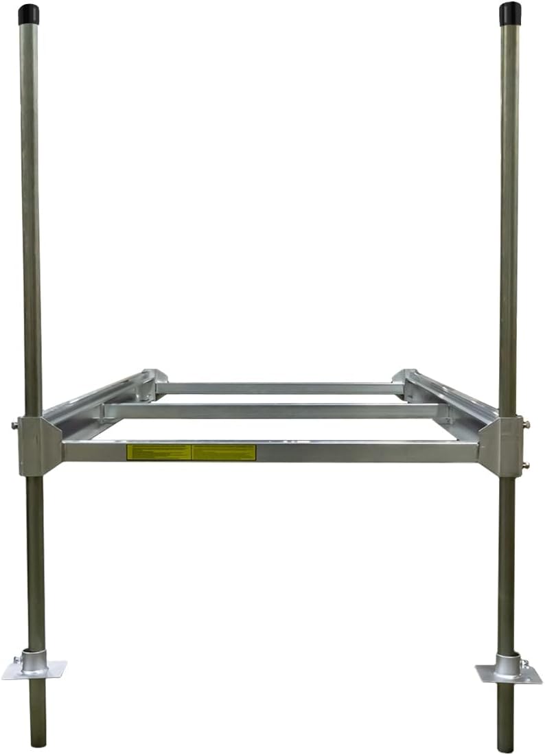 MotoAlliance DIY Aluminum Frame Dock Kit - Lightweight with Galvanized ...