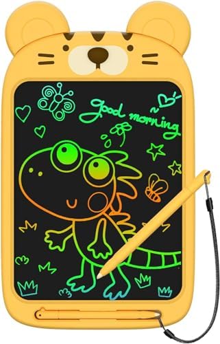 Toys for 3-6 Years Old Girls Boys, LOCVMIKY LCD Writing Tablet 10 Inch ...